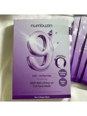 numbuzin | Skincare | Numbuzin No9 Nad Bio Liftingsil Full Face Mask ...